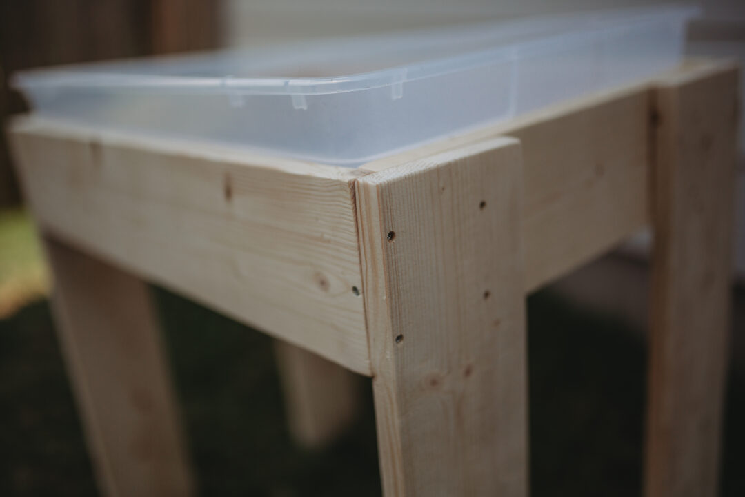 DIY Wooden Water Table Tutorial Under $30 ~ The Autism Cafe
