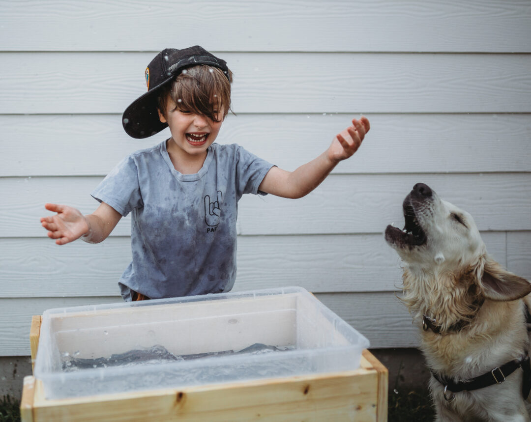 DIY Wooden Water Table Tutorial Under $30 ~ The Autism Cafe