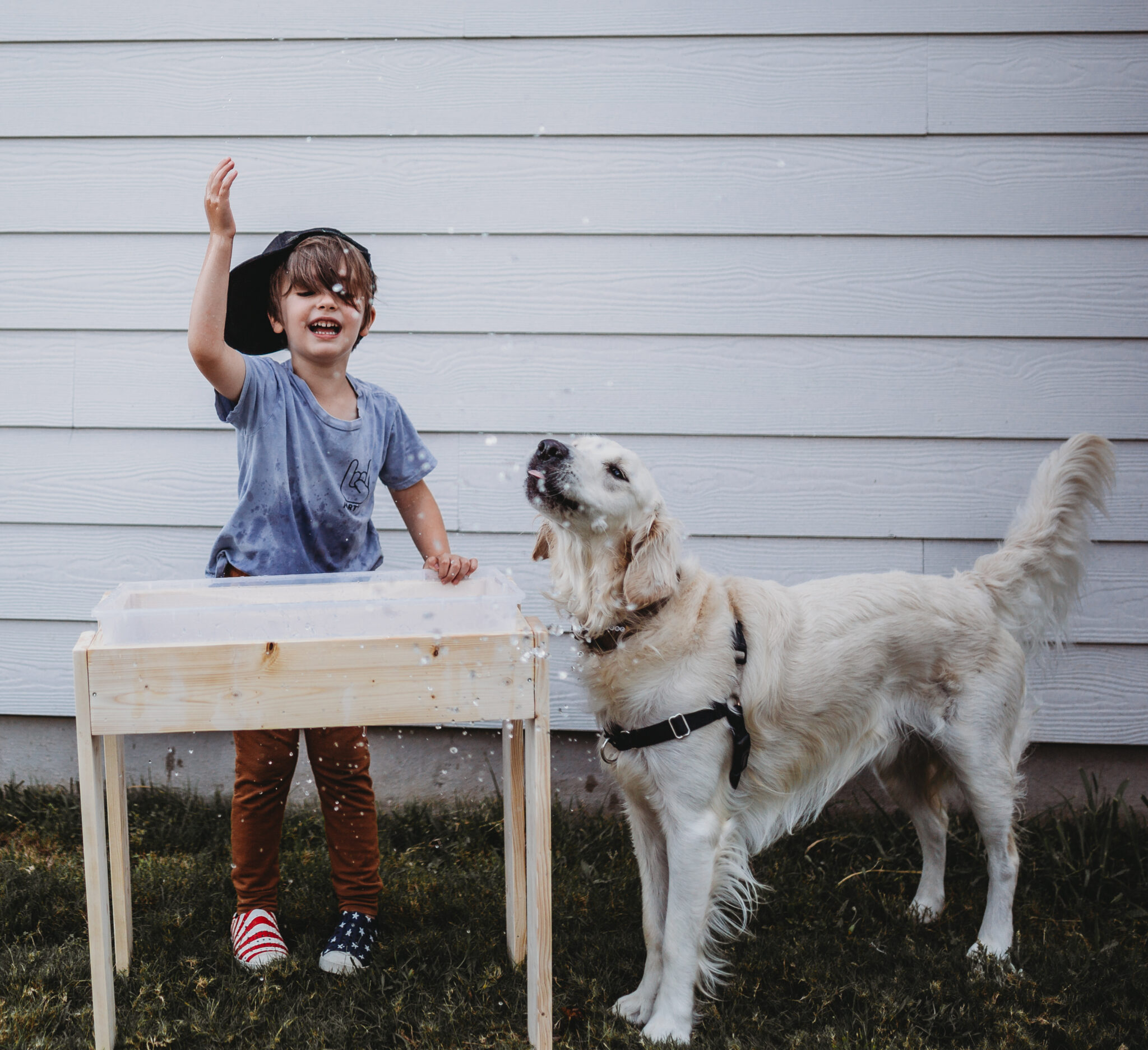 DIY Wooden Water Table Tutorial Under $30 ~ The Autism Cafe